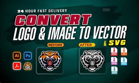 Convert Edit Recreate Vector Logo Image To Vector And Vector Trace By Logo Repairing Fiverr
