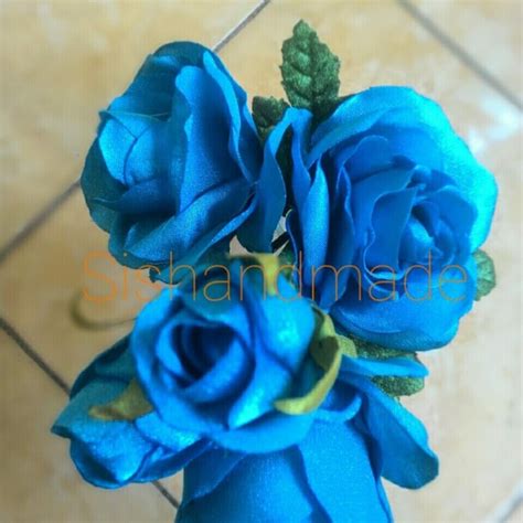 Contoh Bunga Mawar Dari Kain Satin Gambar Bunga Indah