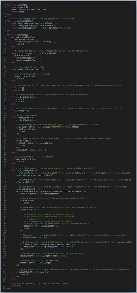 Ripple20 Critical Vulnerabilities Detection Logic And Signatures