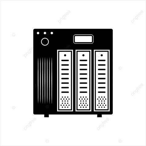 data storage vector design images raid data storage icon center