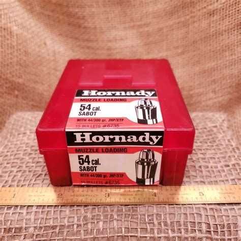 Hornady 54 Caliber Sabot With 44 Cal 300 Gr Jfpxtp Box Of 15