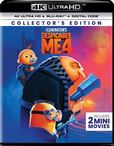 Despicable Me 4 4k Blu Ray