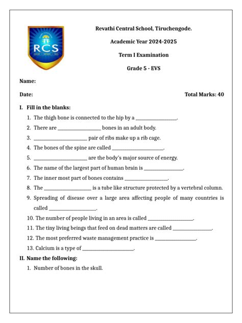 Evs Term 1 Pdf