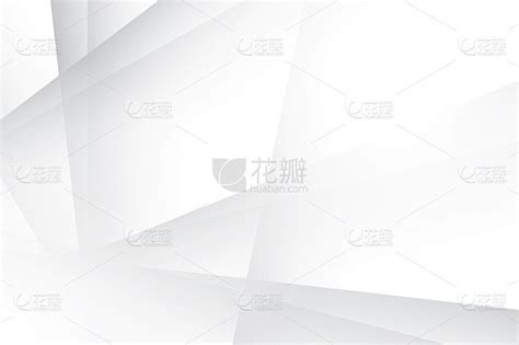 抽象几何白色和灰色背景色。向量插图。