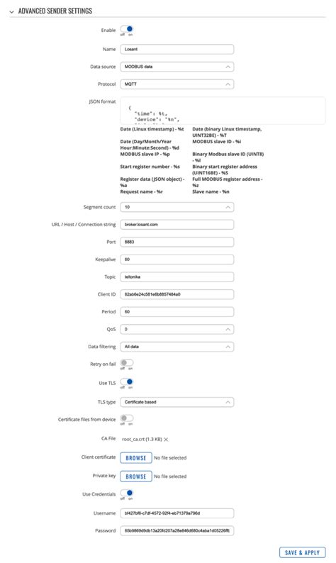 Remote Monitoring Modbus Equipment Over Cellular Using Teltonika And