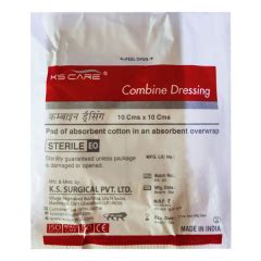 Buy Ks Care Combine Dressing Cm X Cm Sterile And Absorbent