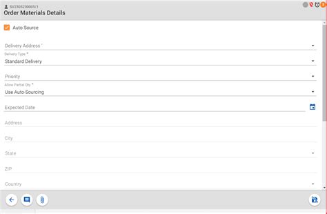 astea mobile edge disable autosource checkbox from order material
