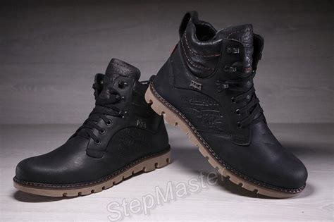 Кожаные мужские ботинки Levis Leather Jax Shoes: 2400 грн - ботинки ...