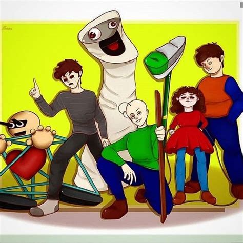 Baldis Basics Characters Juegos Indies Historietas Infancia