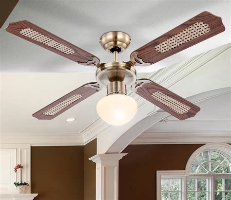 Deckenventilator Deckenleuchte Led Leuchte Ventilator Lampe Wind Luft