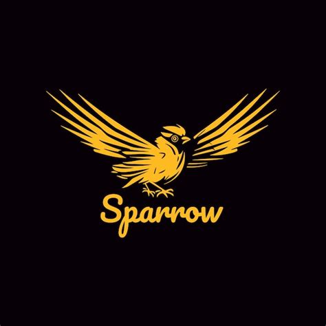 Premium Vector Sparrow Bird Logo