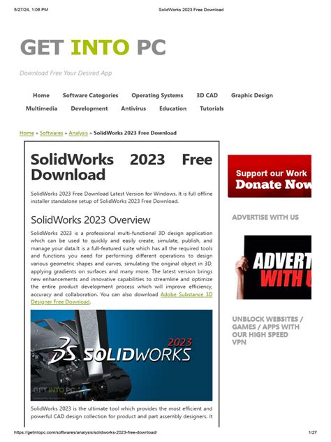 Solidworks 2023 Pdf Computer Aided Design Simulation