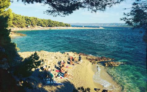 Paklina Beach Brac Dalmatia World Beach Guide