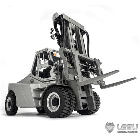 Lesu 114 중형 Rc 유압 지게차 키트 Ld160s 무선 제어 트럭 전기 엔지니어링 차량 모델 장난감 Th21886