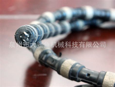 石材加工切割工具 大理石花岗岩钎焊烧结金刚石绳子串珠绳锯绳 阿里巴巴