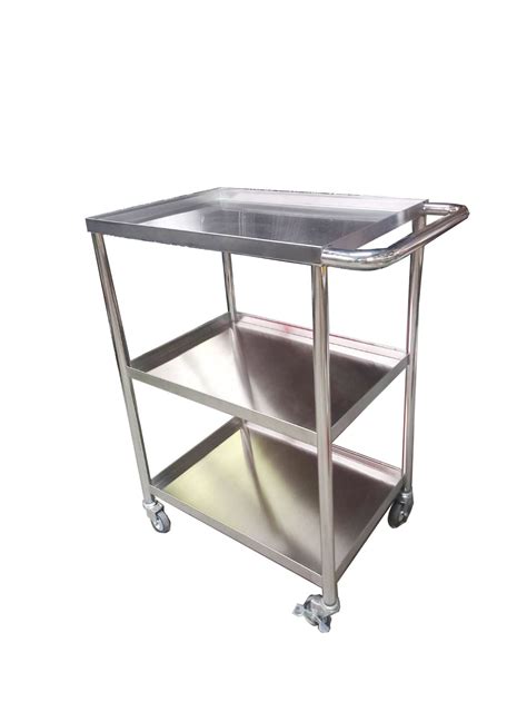 รถเข็นสแตนเลสเกรด304 สแตนเลส รถเข็นขนาดต่างๆ Stainlessland