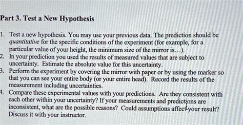 Part 3 Test A New Hypothesistest A New Hypothesis Y… Solvedlib