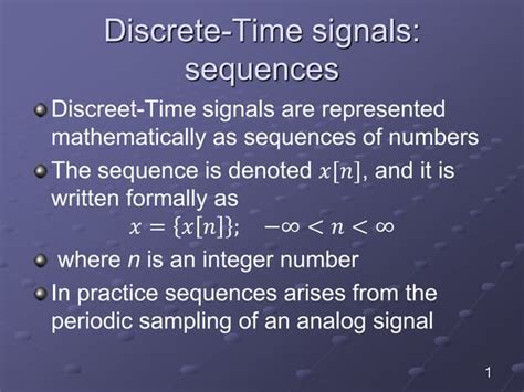 Signal Classification Of Signal