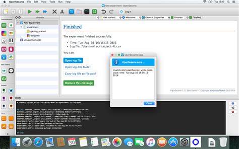 Opensesame 312 For Osx Running On Qt5 — Forum
