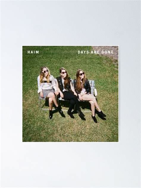 Haim Album Cover Poster By Matt329 Redbubble