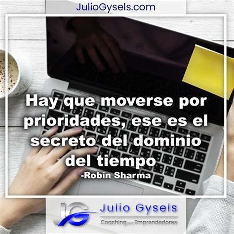 Define tu top de prioridades para el día ANTES de empezar y reserva