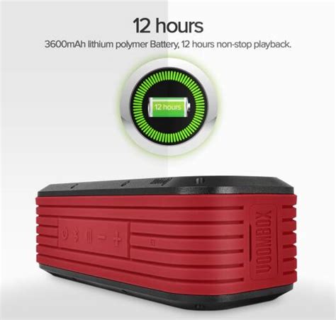 Divoom Voombox Outdoor Speaker Red Buy Best Price In Uae Dubai Abu