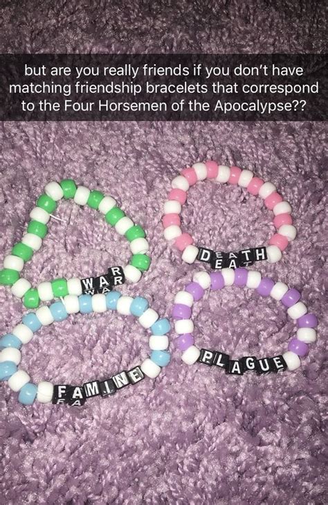 Three Bracelets That Say But Are You Really Friends If You Dont Have
