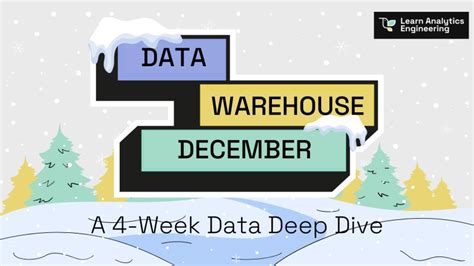 Madison Schott On Linkedin Introducing ️ Data Warehouse December ️