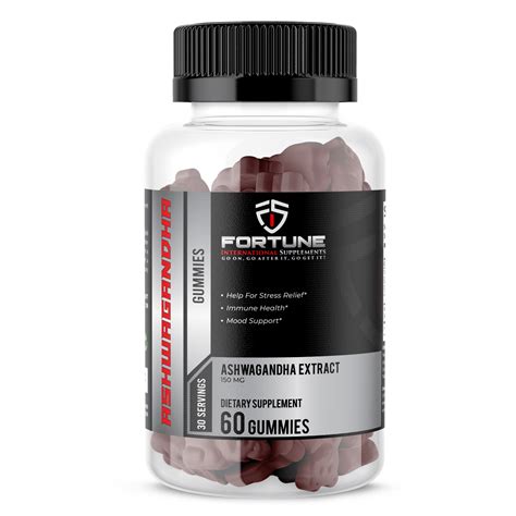 Ashwagandha Gummies Fortune International Supplements