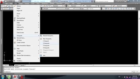Lisp Chia đôi Màn Hình Autocad
