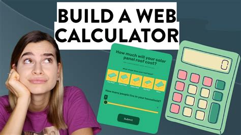 How To Build An Interactive Calculator For Your Website Youtube