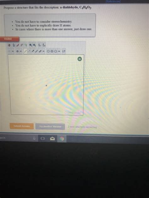 Solved Propose A Structure That Fits The Description A