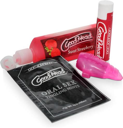 Amazon Com Good Head Strawberry Flavored Oral Sex Kit For Her