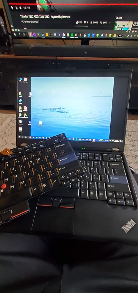 Fresh New Keyboard On X R Thinkpad