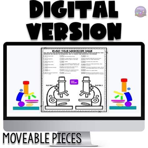 Microscope Parts And Functions Build A Microscope Partner Game Digital Too