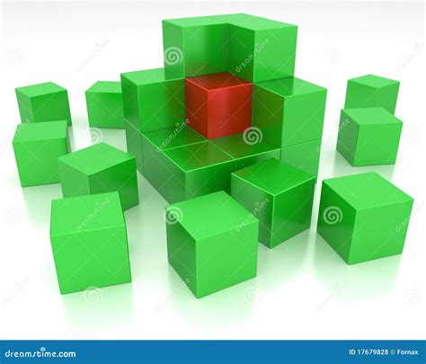 Abstract Cube Stock Illustration Illustration Of Cube 17679828