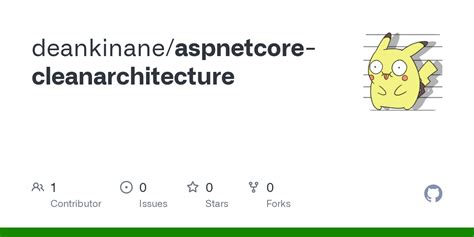 GitHub Deankinane Aspnetcore Cleanarchitecture