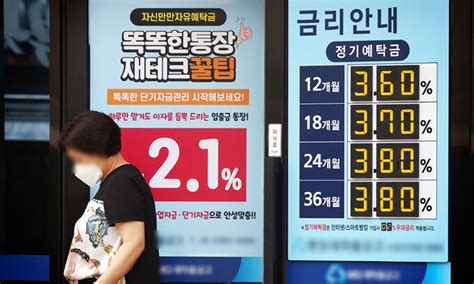 가계 예대금리차 5대 銀 ‘신한·인뱅 ‘토스 가장 컸다 세계일보
