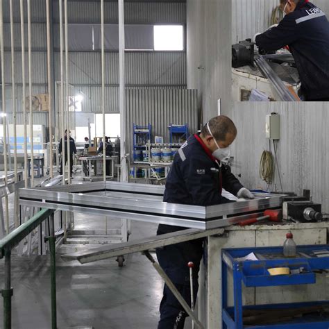 Customizable Double Panel Glass Window Aluminum Alloy Frame Outward