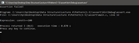 Assert In C Javatpoint