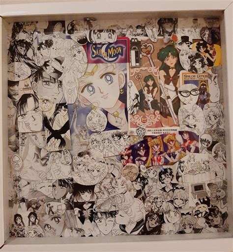 I Wanted To Share The Sailor Moon Shadow Box I Made With Other Senshi Fans R Sailormoon