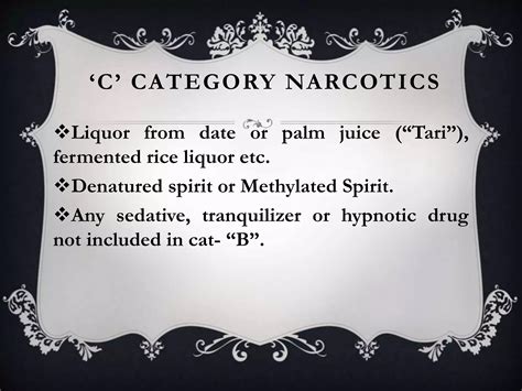 The Narcotics Control Act1990 Pptx