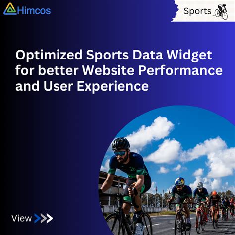 Optimized Sports Data Widget Himcos