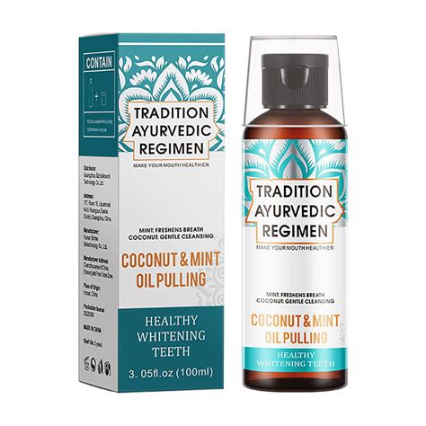 Boninggg Natural Coconut Oil Mouthwash Organic Teeth And Gum Care