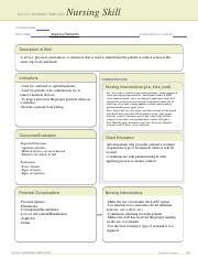 Applying Restraints NSS Pdf ACTIVE LEARNING TEMPLATE Nursing Skill