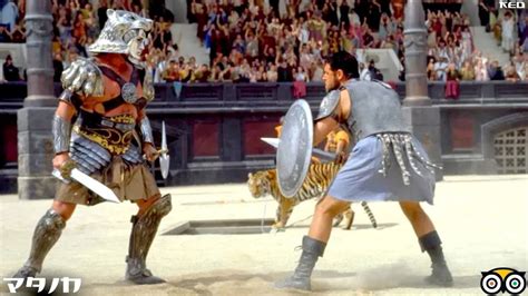 Gladiator Full Fight Maximus Vs Tigris Of Gaul Night Watch 1080p Hd