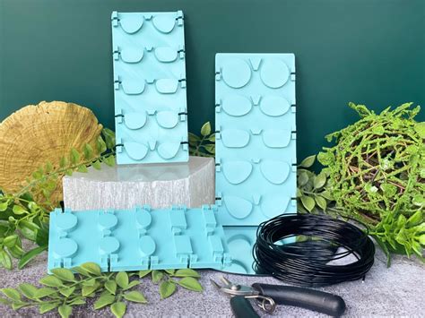 5 In 1 Doll Glasses Template Wire Glasses Template Amigurumi Glasses