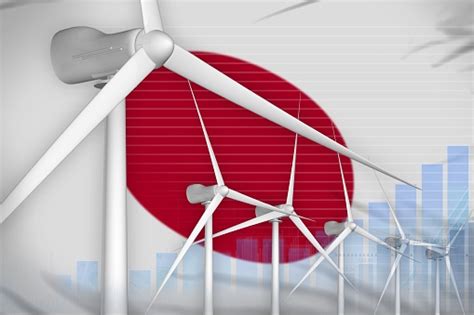 일본 바람 에너지 전력 디지털 그래프 개념환경 자연 에너지 산업 그림 3d 일러스트레이션 개념에 대한 스톡 사진 및 기타 이미지 Istock