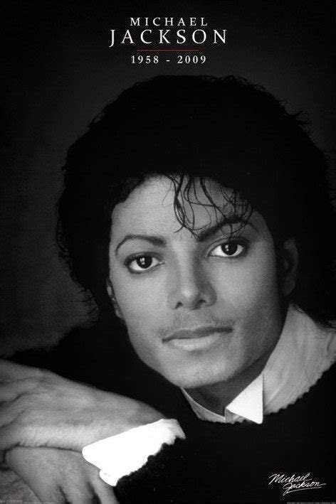Poster Quadro Michael Jackson Black And White Posters De Parede