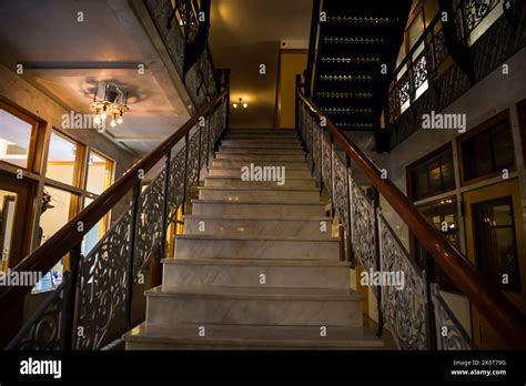 Interior Of The Monadnock Building Designed By The Firm Of Burnham